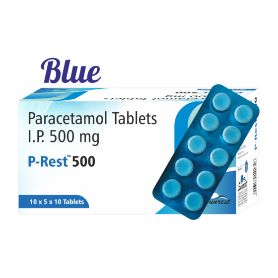 P-REST 500 TAB (BLUE) – Sunrest Lifescience